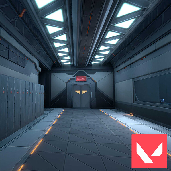 ArtStation - Valorant Basic Training Map