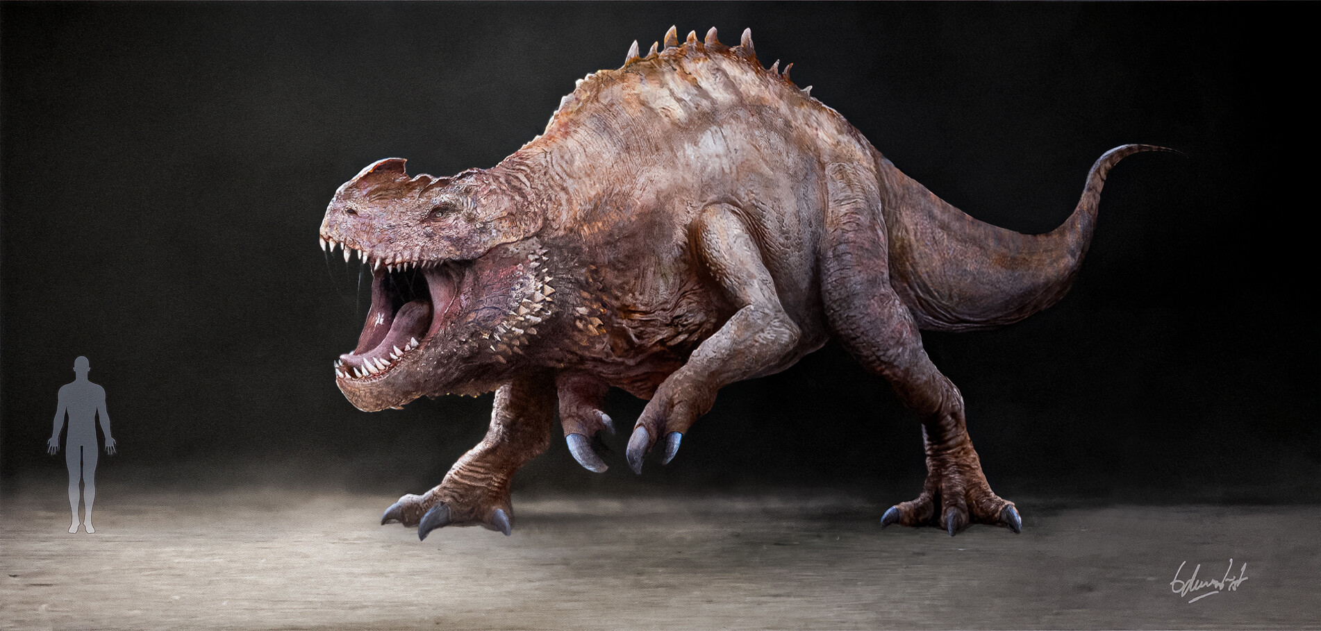 ArtStation - Jurassic creature