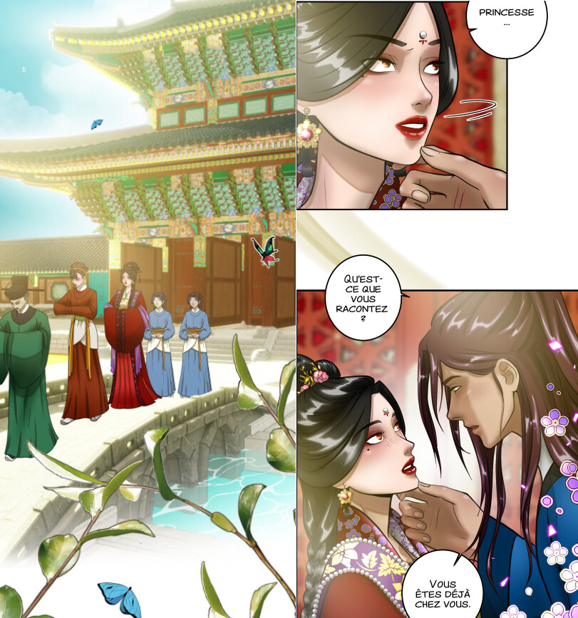 ArtStation - Webtoon Project - Blooming Memory