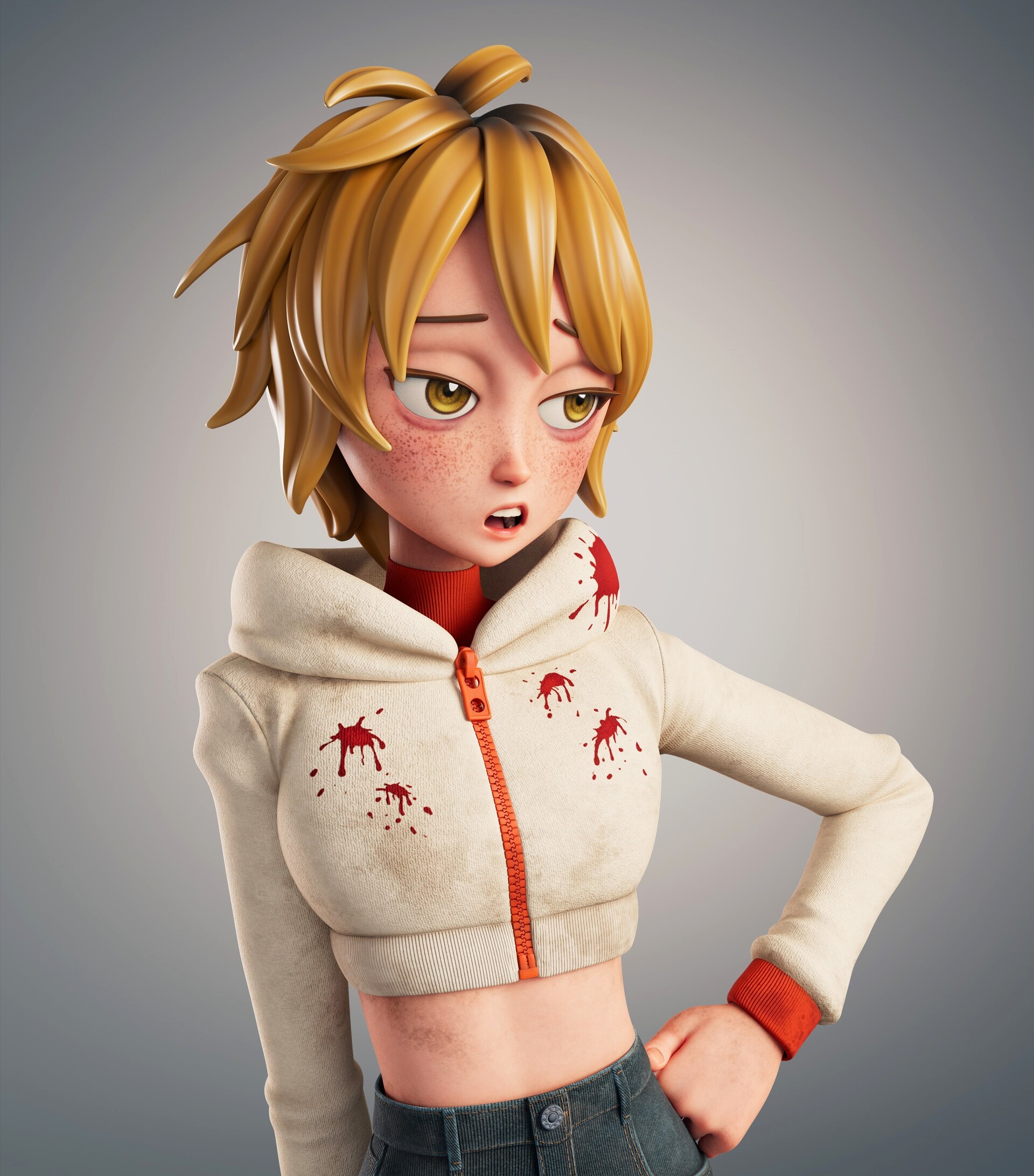 ArtStation - Heather Mason Fan Art