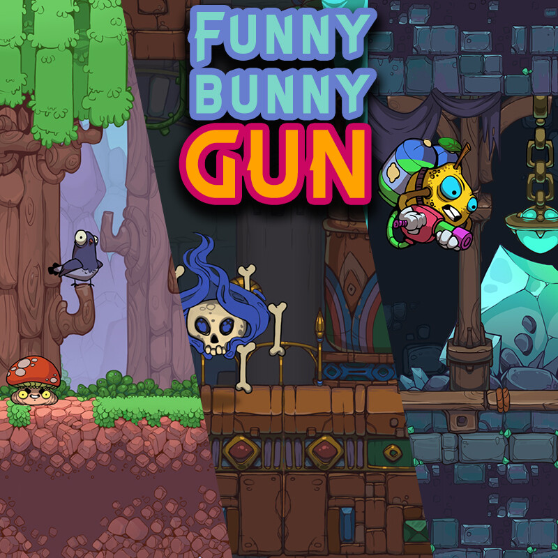 ArtStation - Platformer game concept art