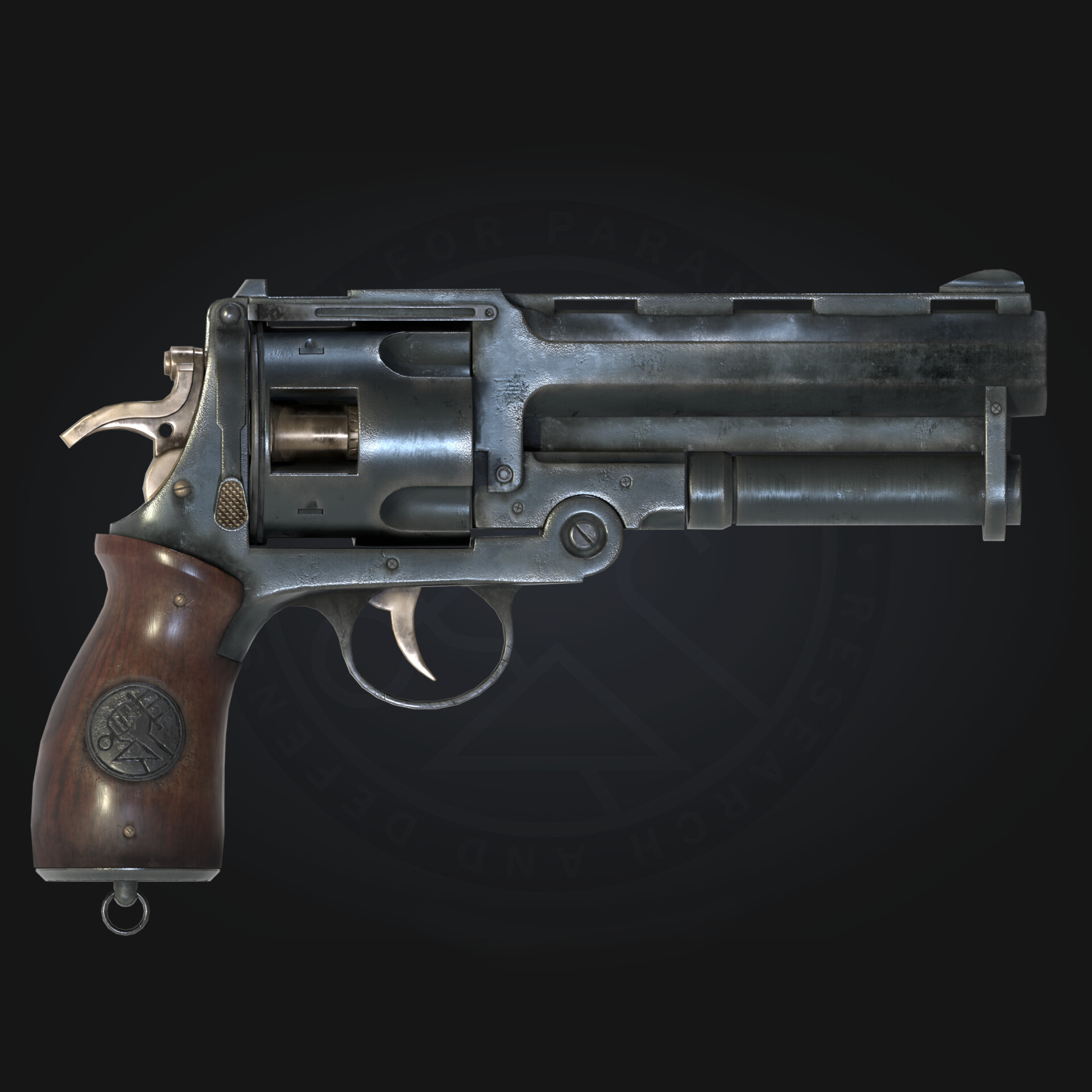 ArtStation - Good Samaritan (Hellboys revolver)