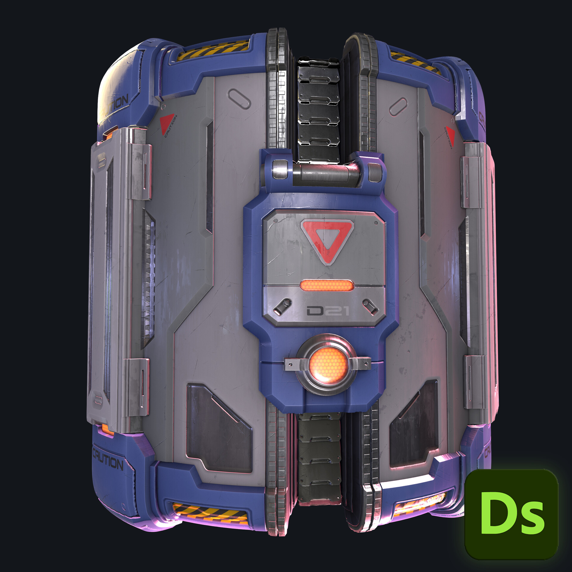 ArtStation - Substance Designer Sci-Fi Hardsurface
