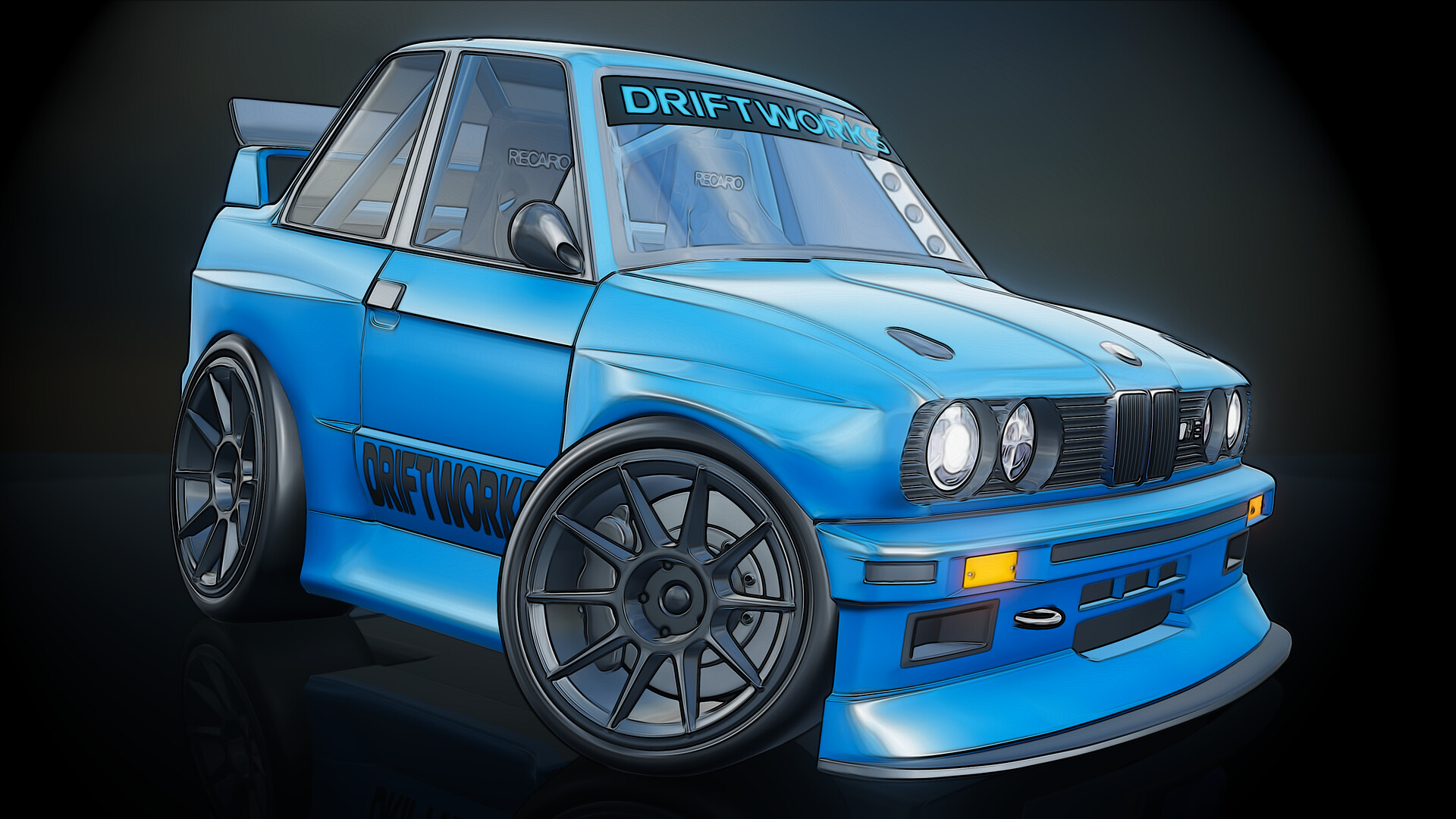 ArtStation - Driftworks - BMW E30 (2024)