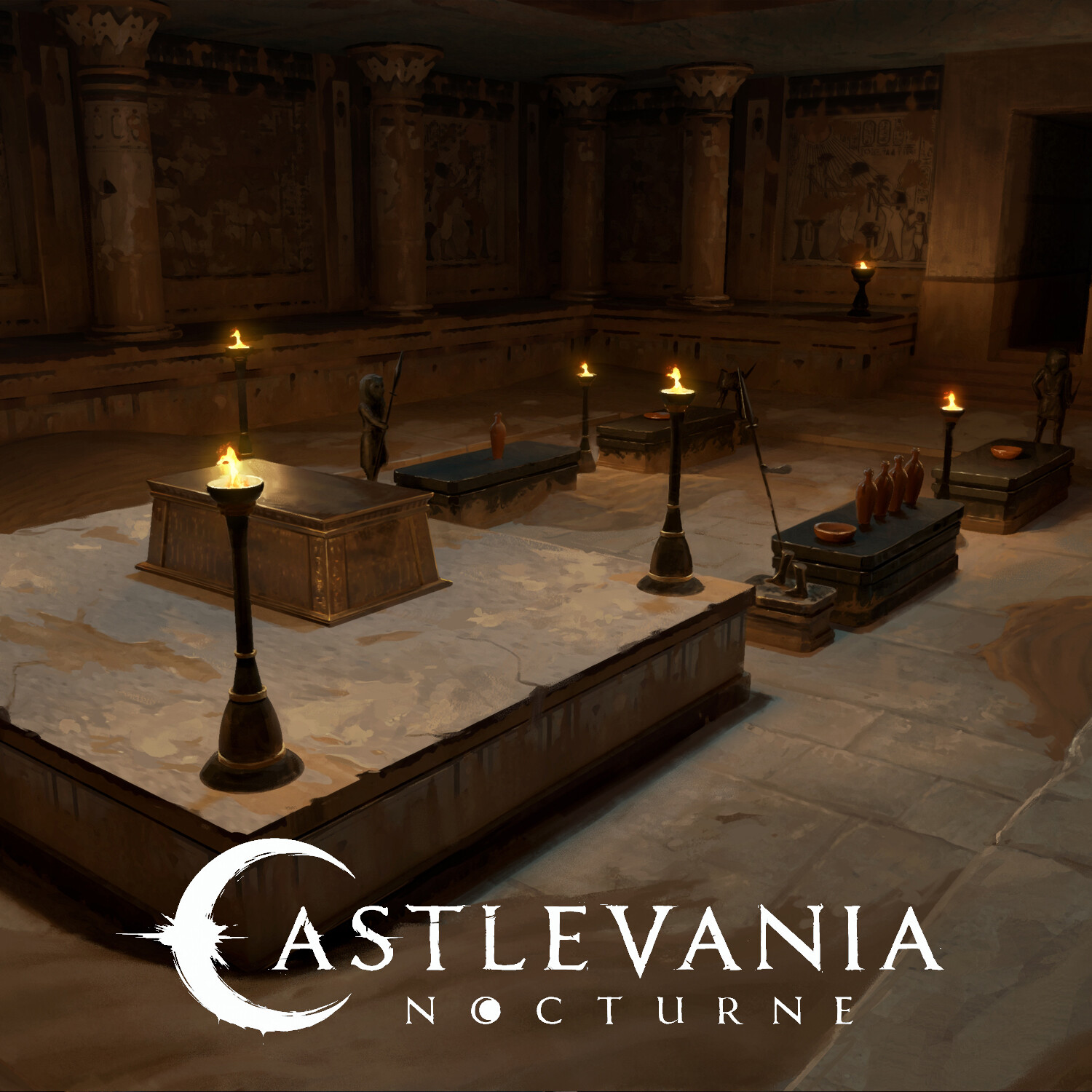 ArtStation - Temple of Sekhmet: Altar Chamber