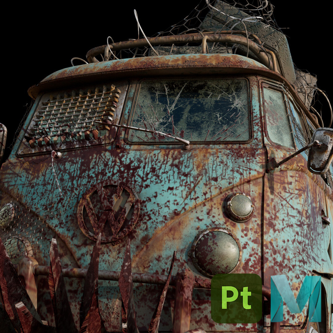 ArtStation - Zombie Van