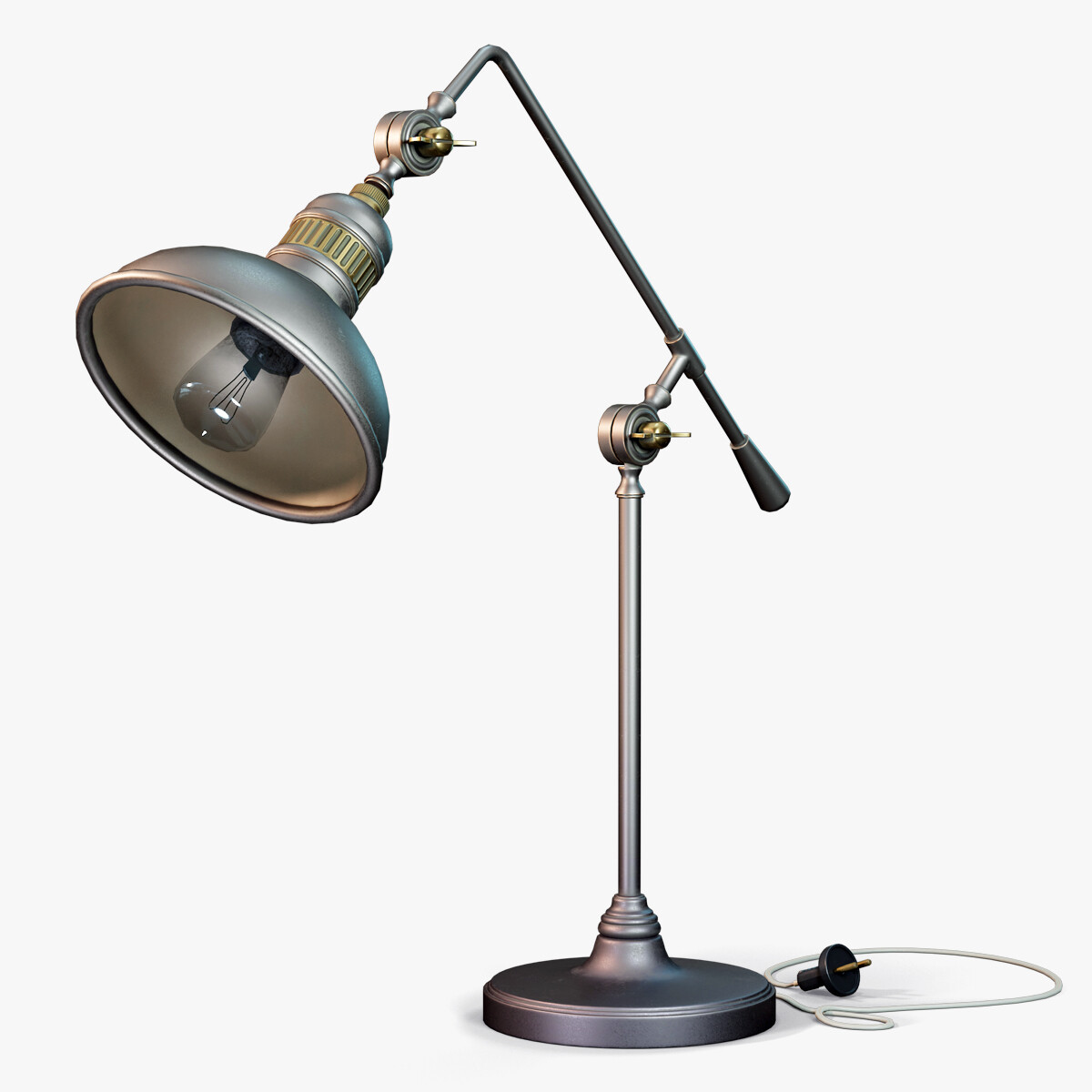 ArtStation - Table Lamp Adjustable Vintage