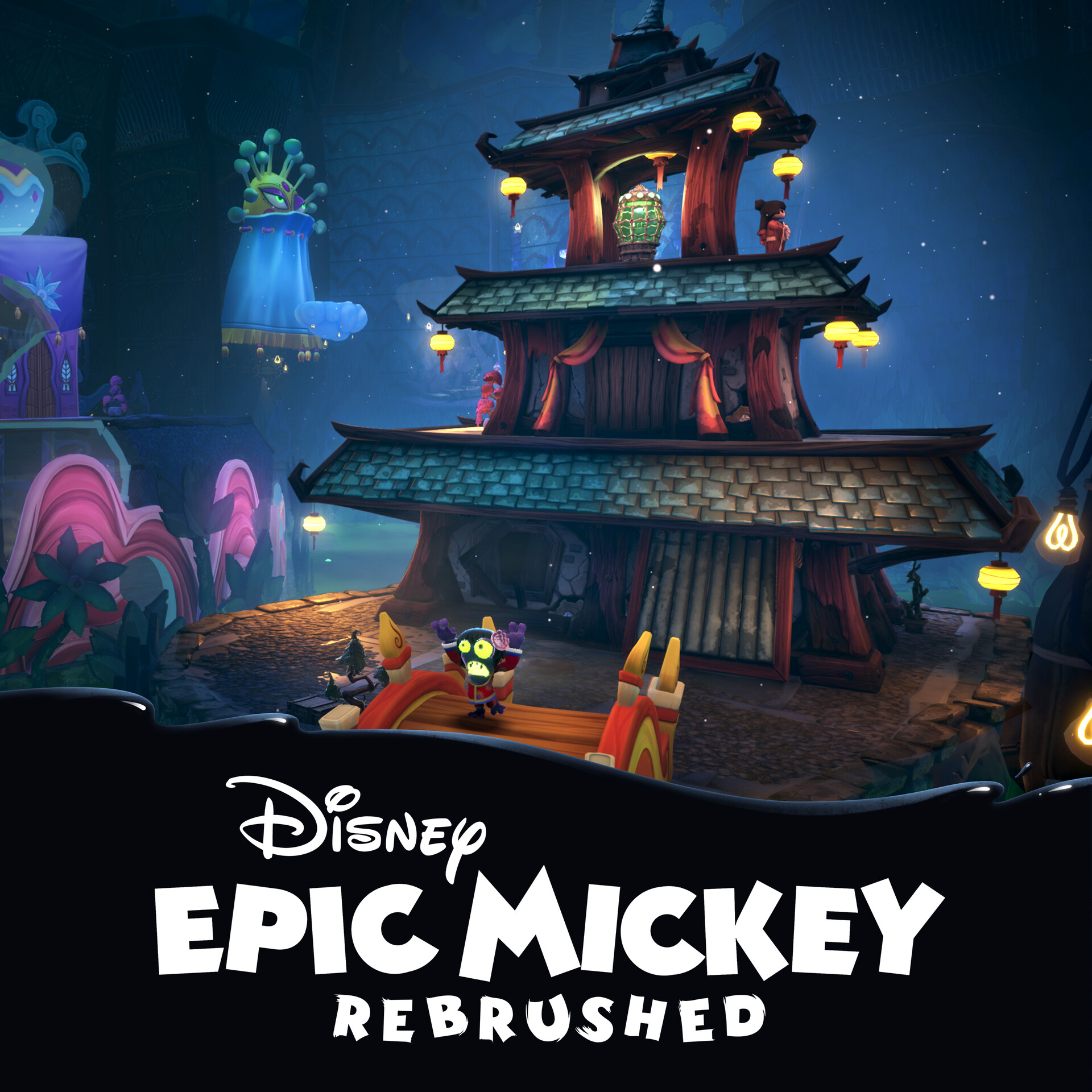 ArtStation - Disney Epic Mickey: Rebrushed - Gremlin Village