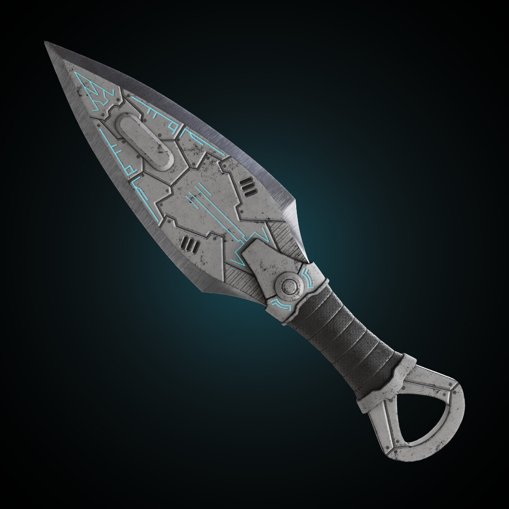 ArtStation - Kunai - props