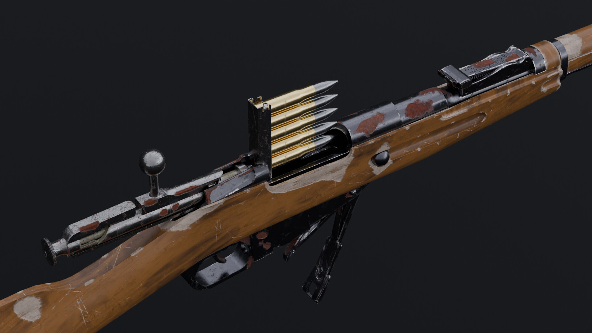 ArtStation - Mosin nagant