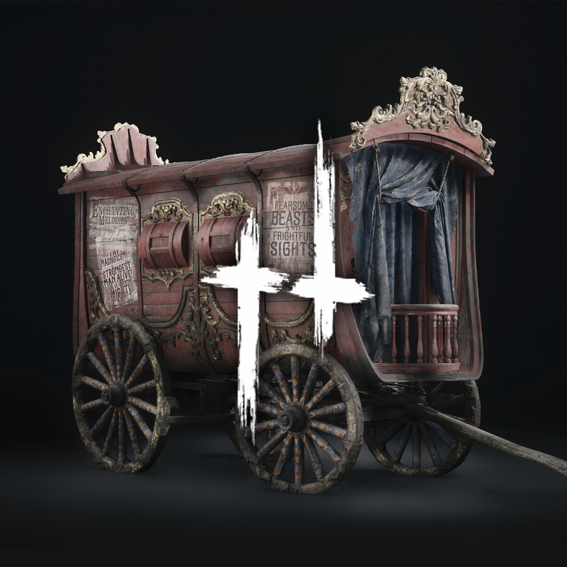 ArtStation - Murder Circus - Carriages