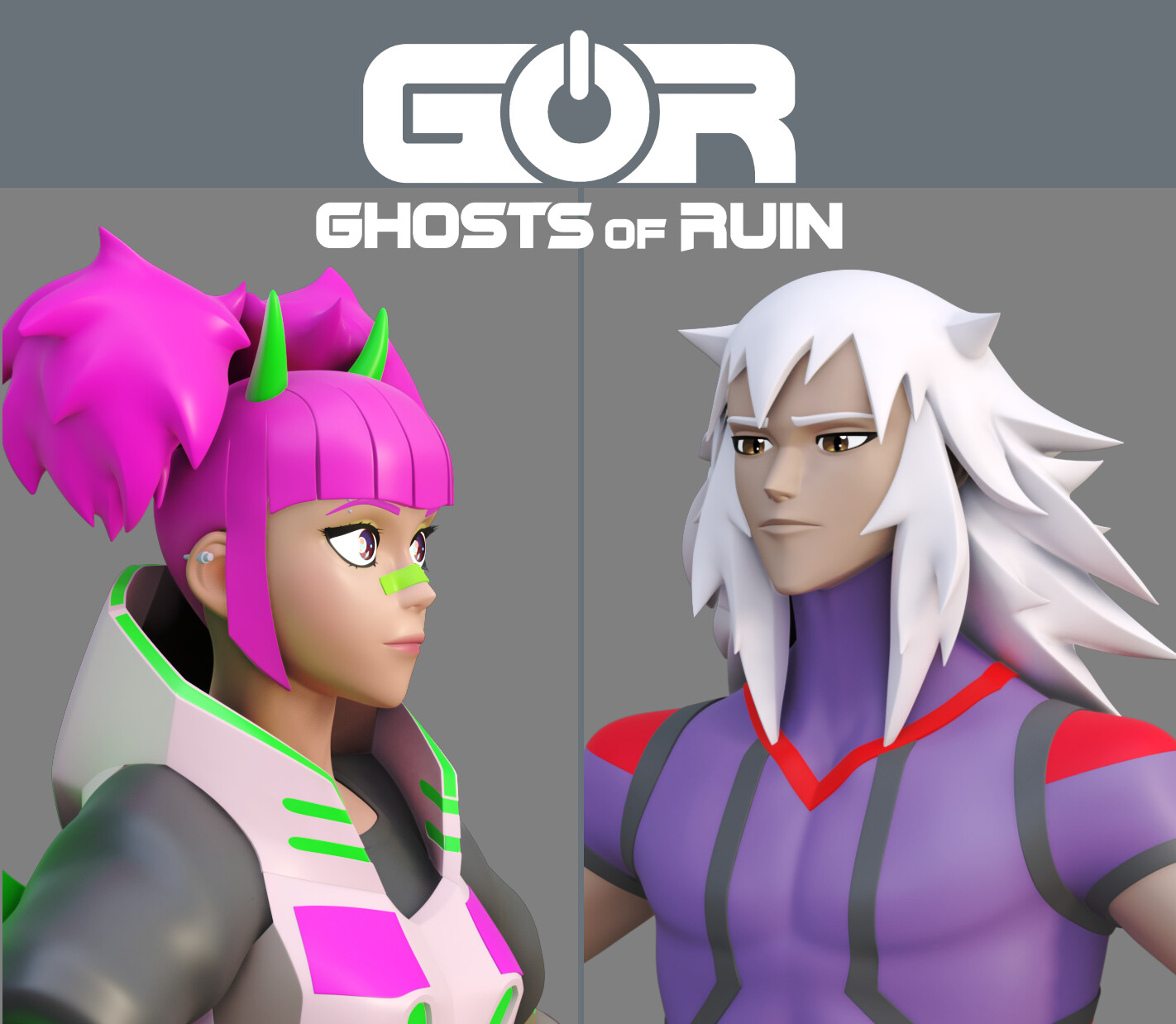 ArtStation - Ghosts of Ruin – Character Modeling and Prop Texturing