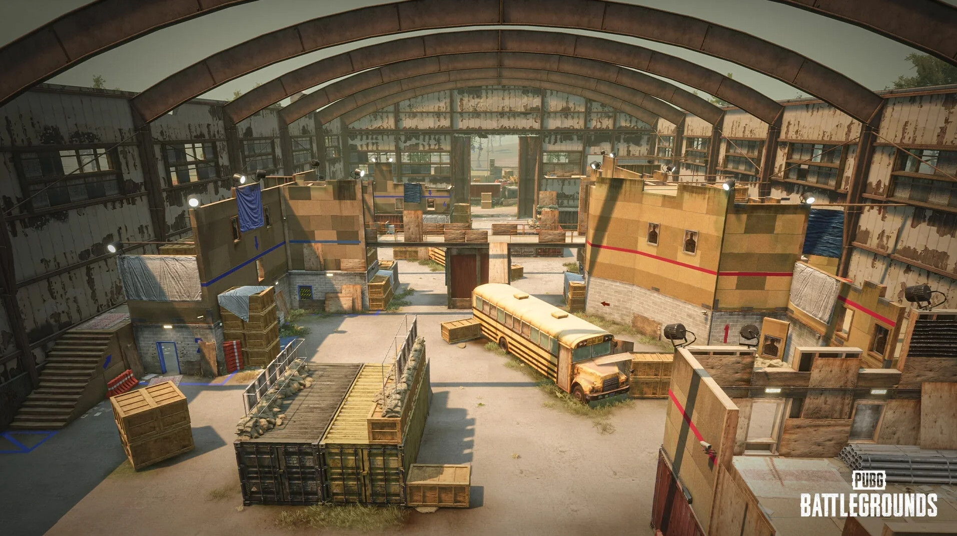 ArtStation - PUBG Map "Pillar Compound"