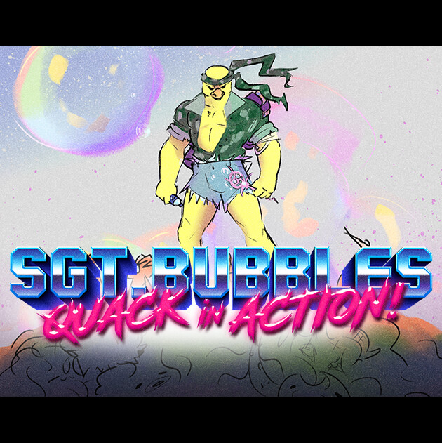 ArtStation - Sgt. Bubbles Quack in Action