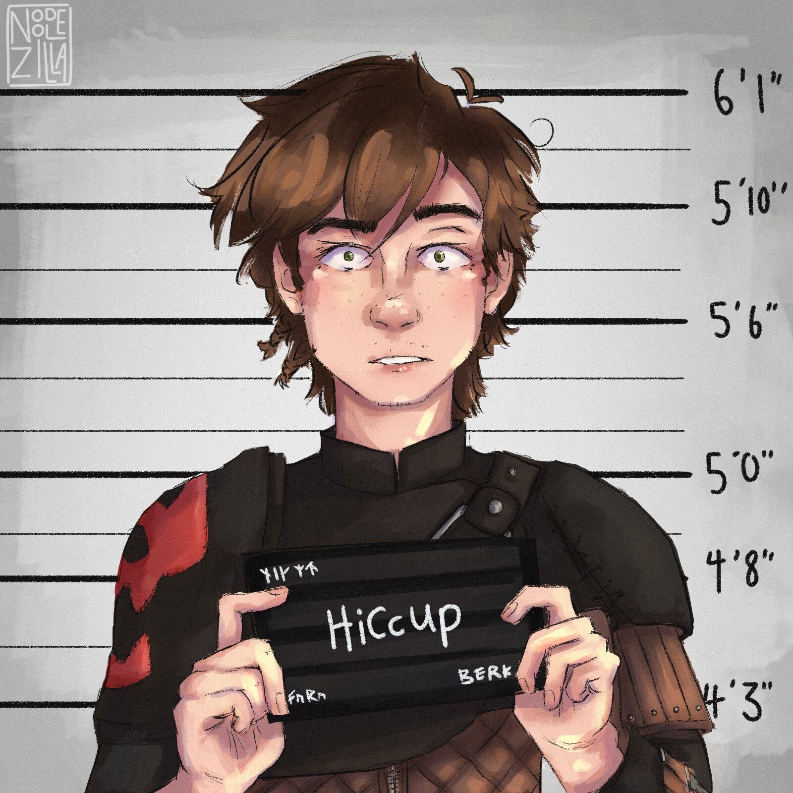 ArtStation - [Fanart] Hiccup & Toothless