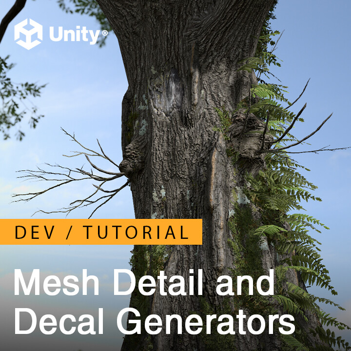 ArtStation - SpeedTree Tutorial: Mesh Detail And Decal Generators