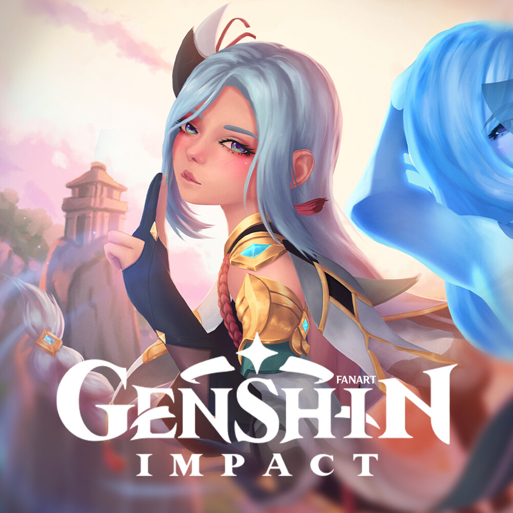 ArtStation - Shenhe Genshin Impact