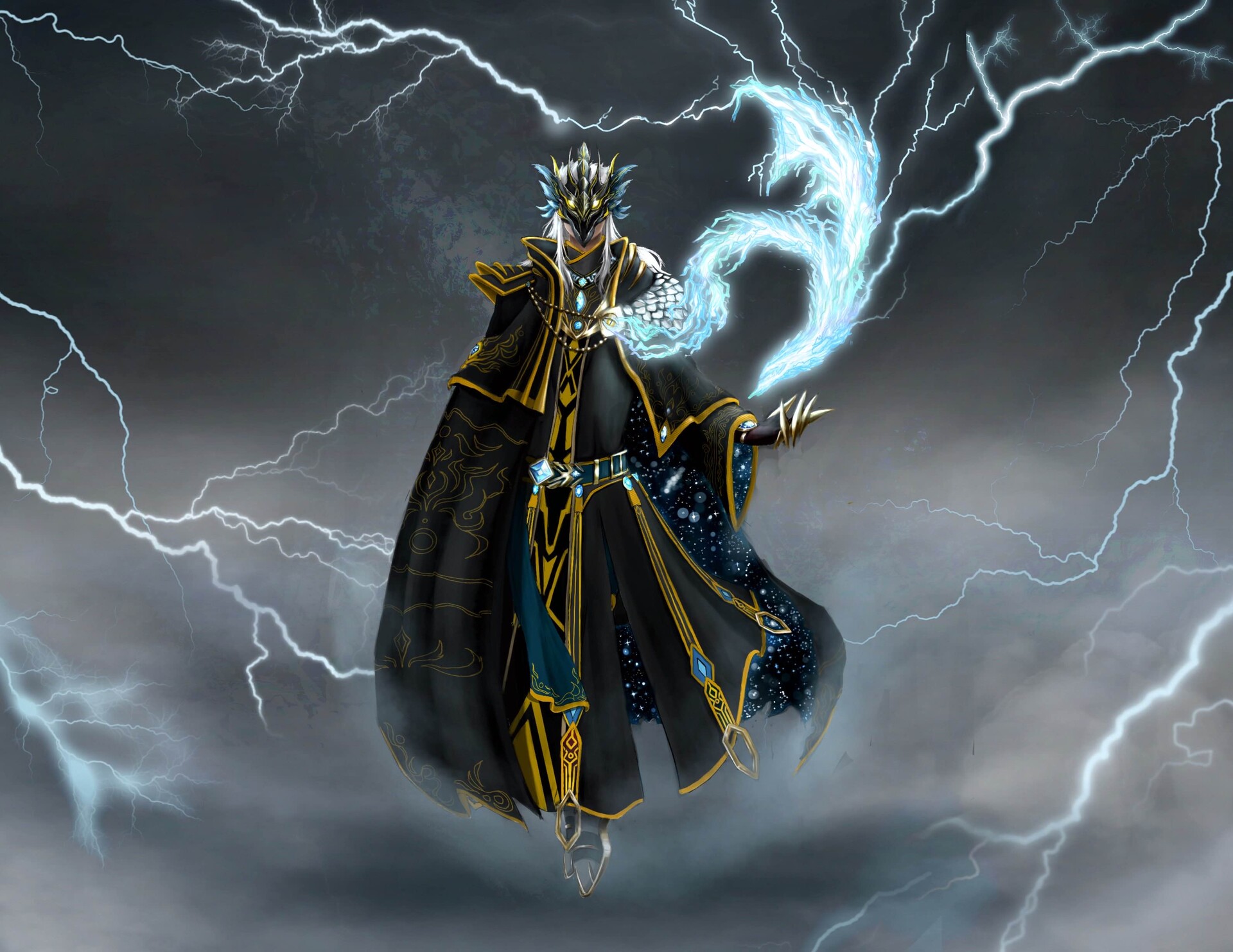 ArtStation - The First Sage - Avalon Kordea