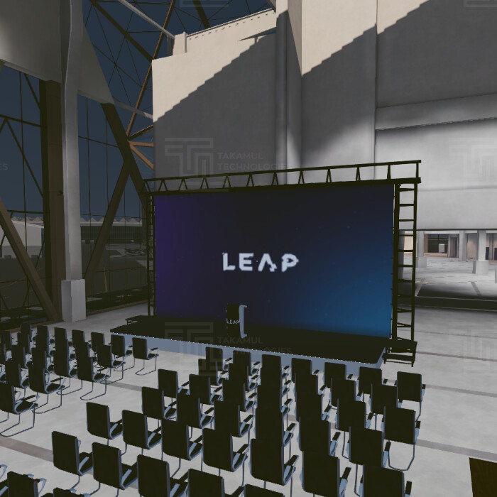 ArtStation - The main building of the Leap 2024 Exhibition Complex