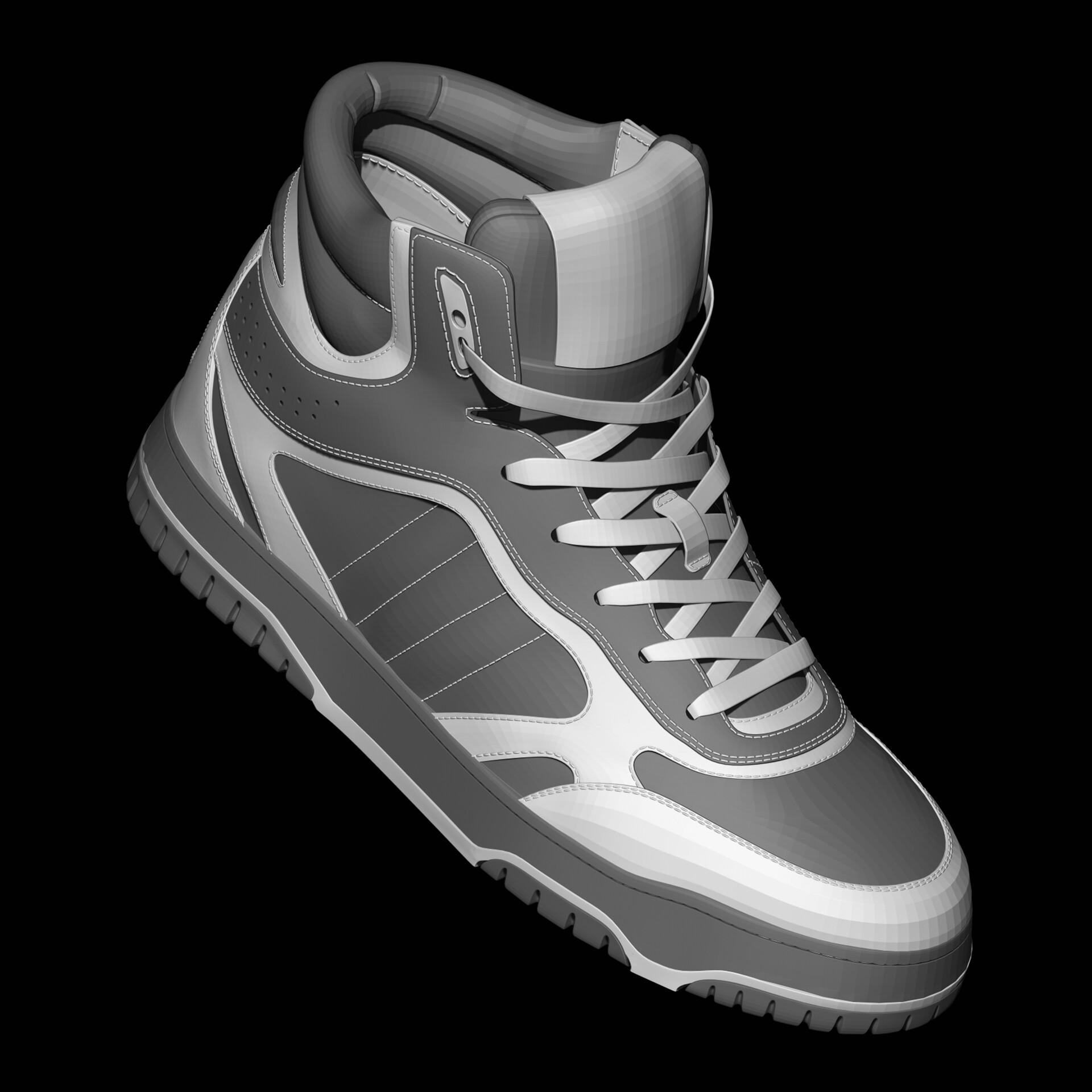 ArtStation - 3D Shoe Modeling