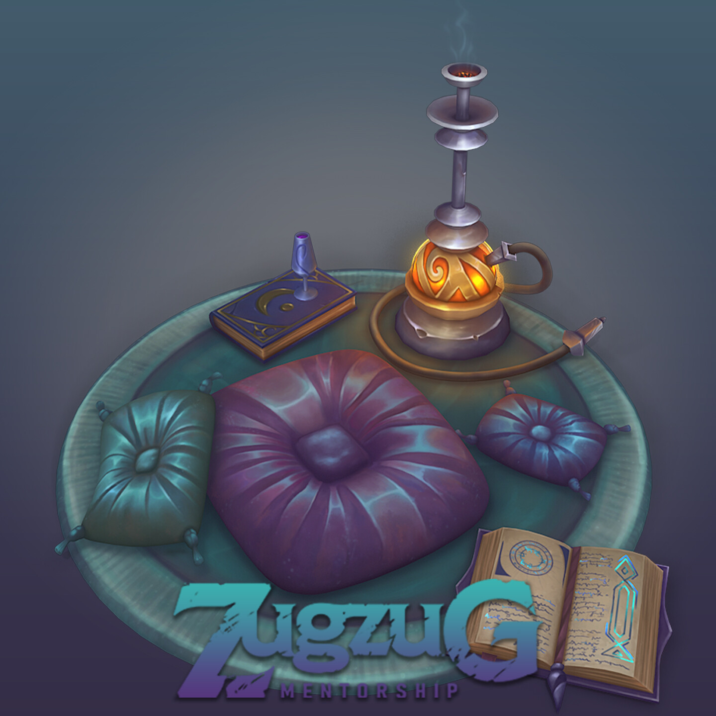 ArtStation - World of Warcraft - Suramar Rest Area (Fan Art)