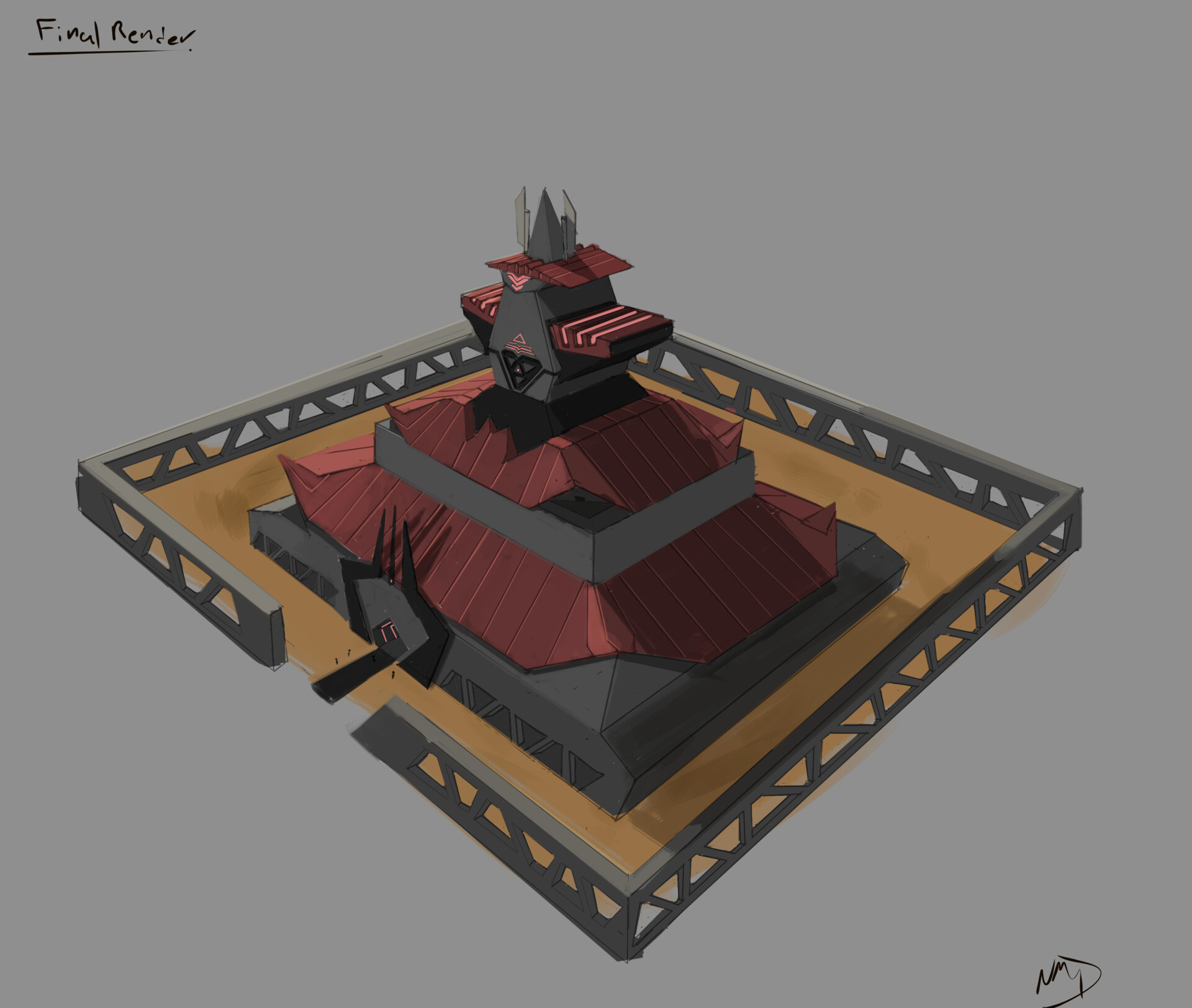 ArtStation - Palace Concept Art