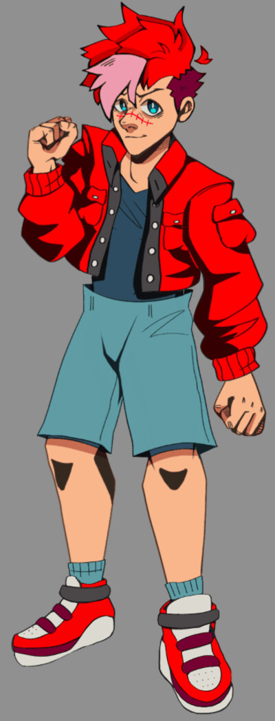 ArtStation - Red Threads: Character Design - Byron