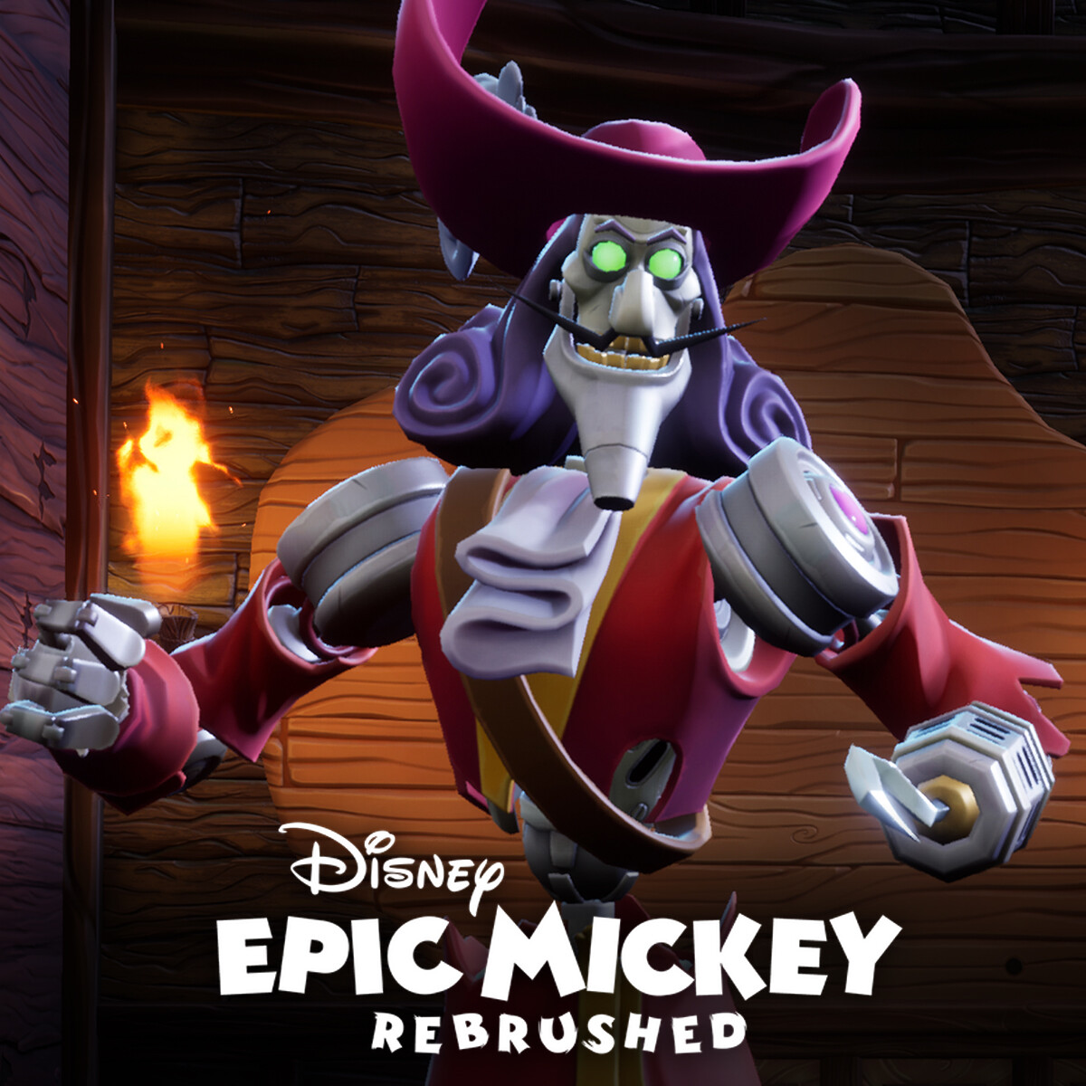 ArtStation - Epic Mickey: Rebrushed - Captain Hook