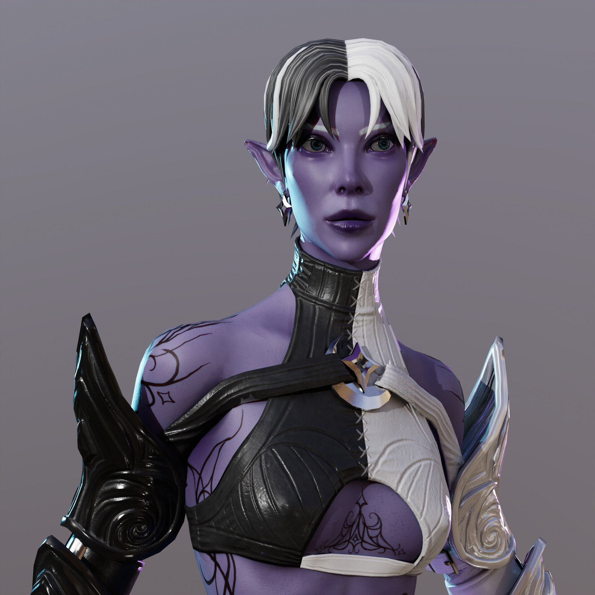 ArtStation - Katrina (Elf Assassin)