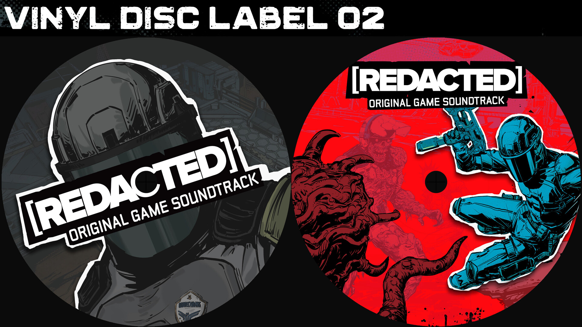 ArtStation - [Redacted] Soundtrack Art Mockups