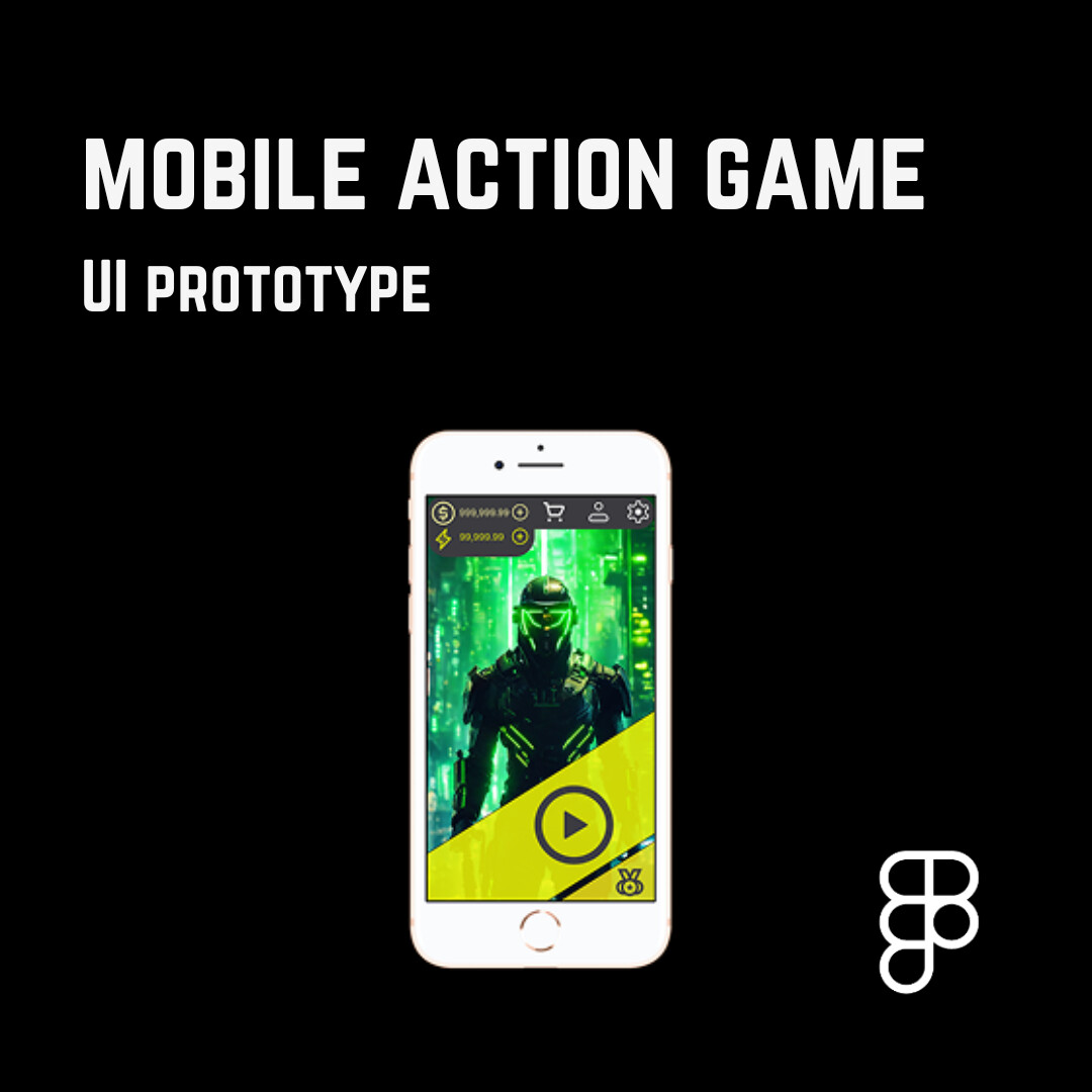 ArtStation - Mobile Action Game UI Prototype