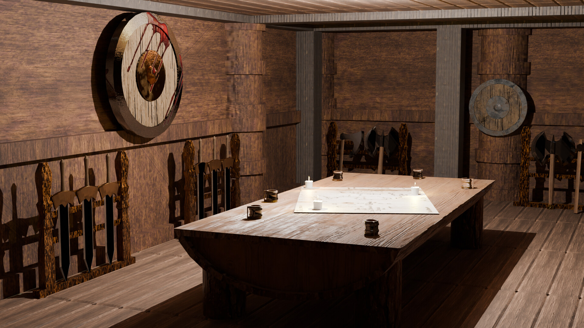 ArtStation - Viking Buildings