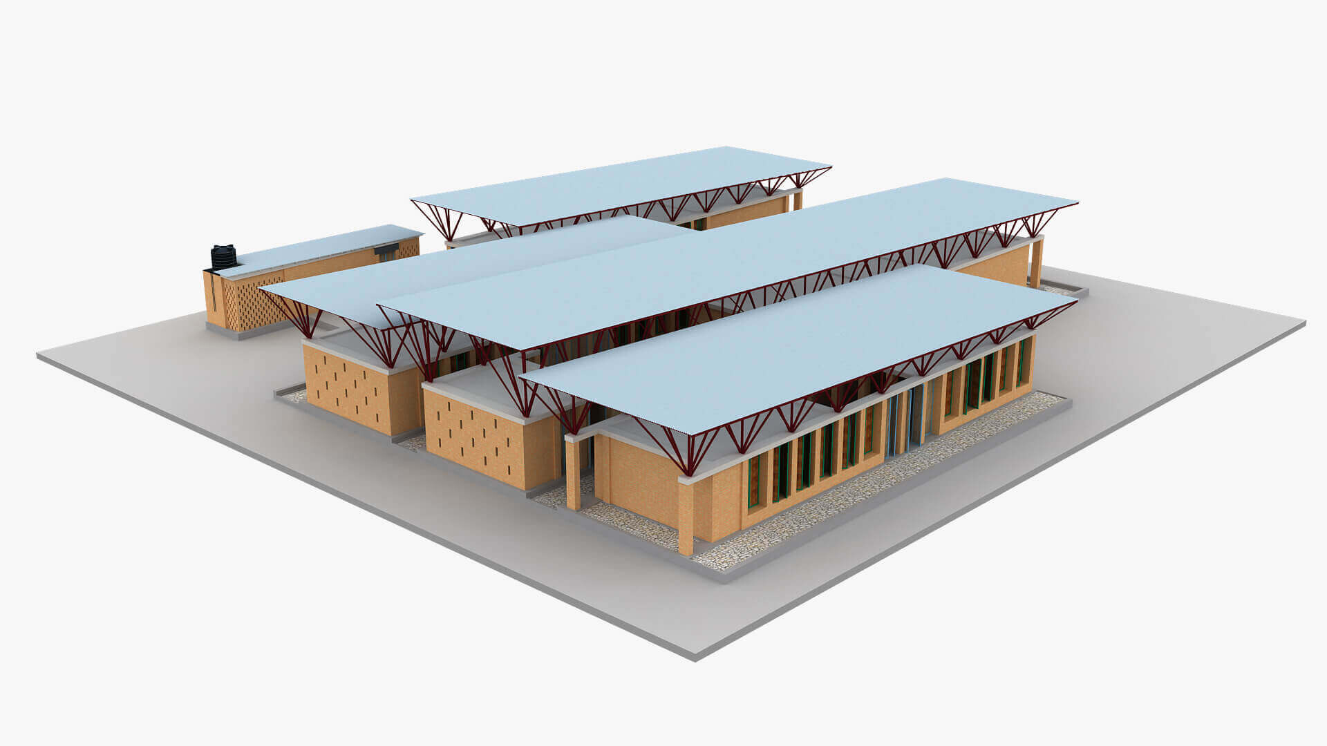 ArtStation - Primary School Building