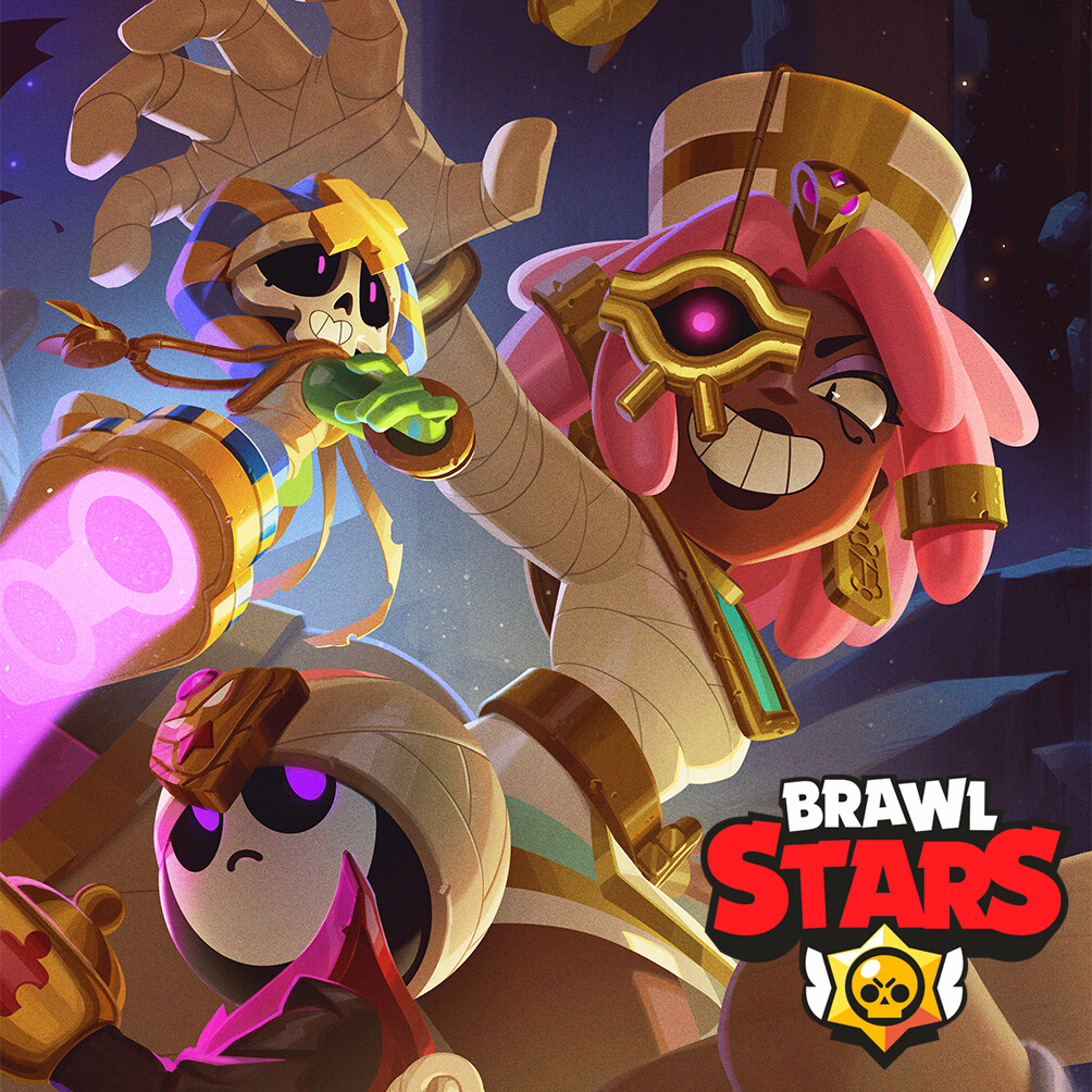 ArtStation - Brawl Stars Loading Screen - Season 36