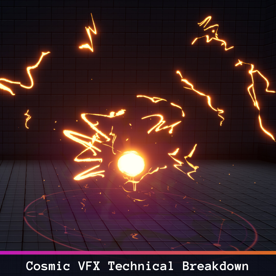 ArtStation - Cosmic Set - VFX Technical Breakdowns