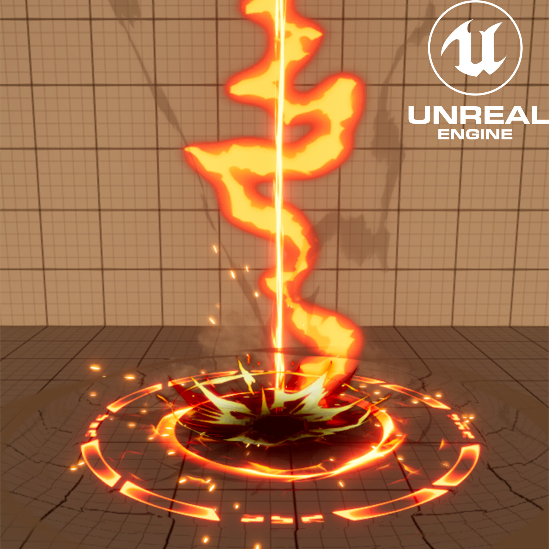 ArtStation - Stylized Electric Blast Explosion // VFX Studies