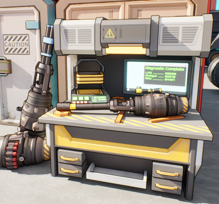 ArtStation - "Rogue Cybernetics" - Live Production Game Collab