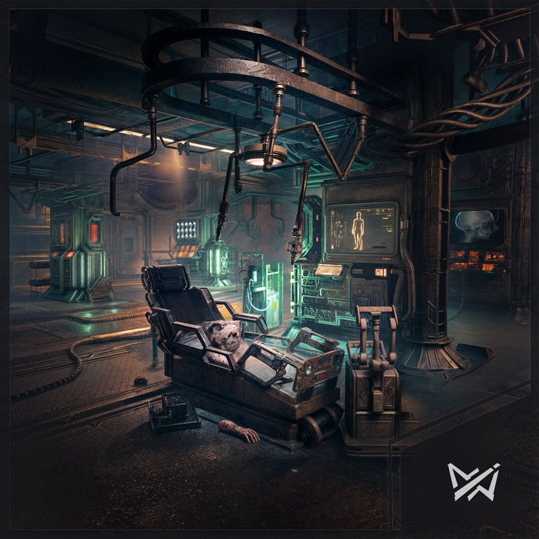 ArtStation - Laboratory - UE5 | Gamedev Bootcamp | Isaev Workshop