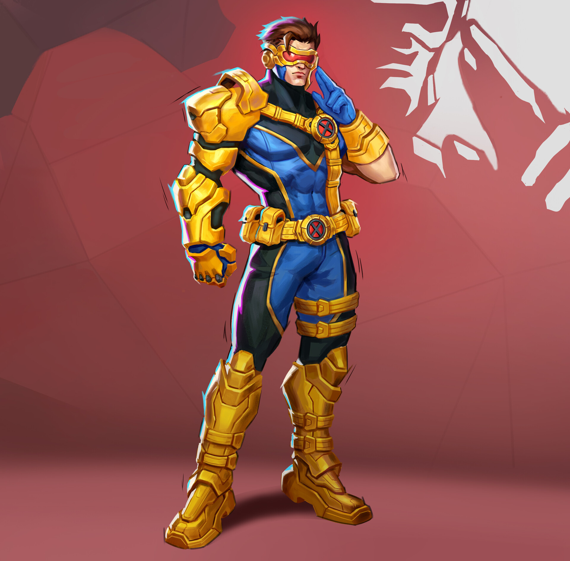 ArtStation - Cyclops - Marvel Rivals Fan Concept