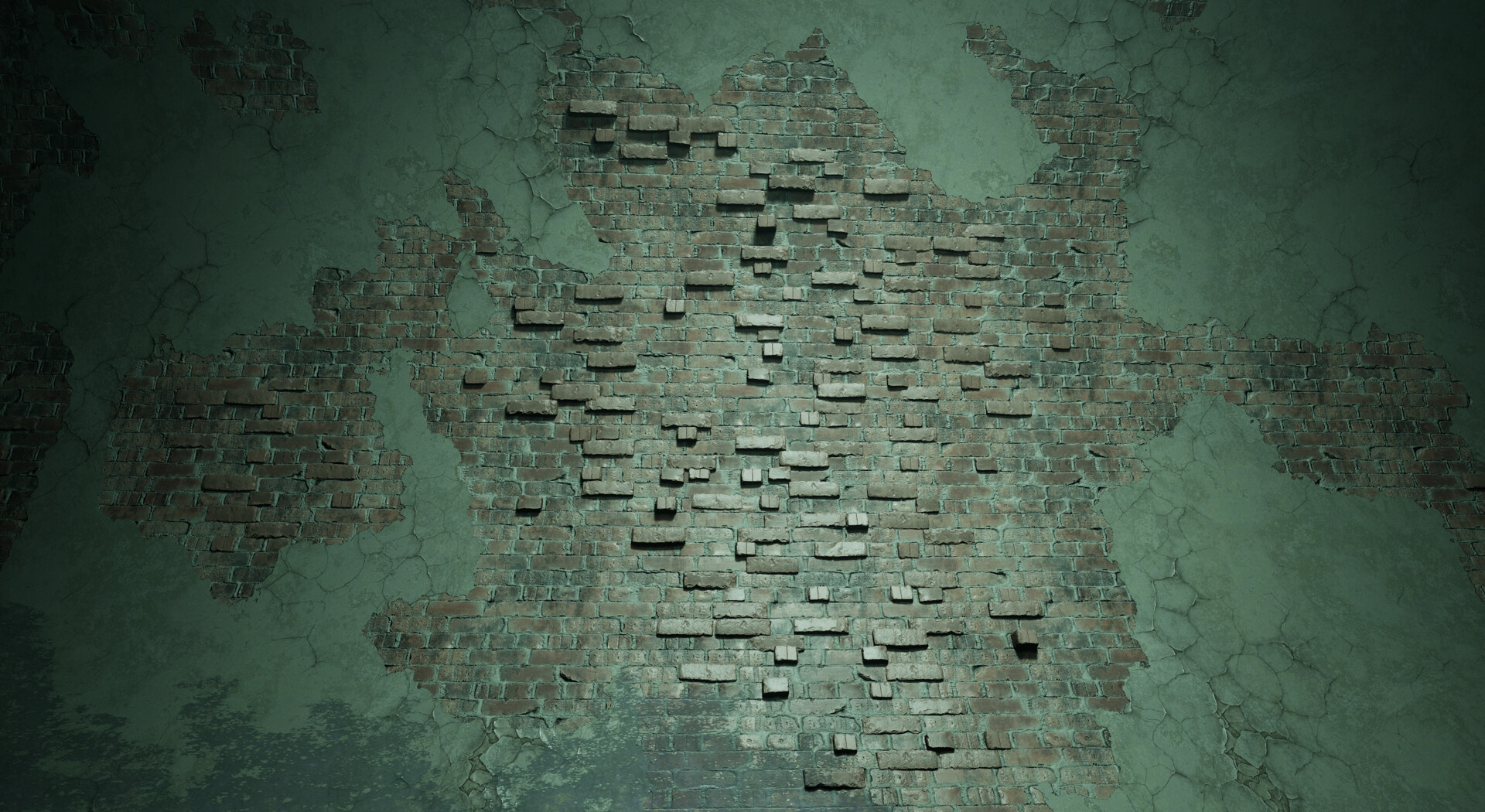 ArtStation - Procedural Wall Damage Shader