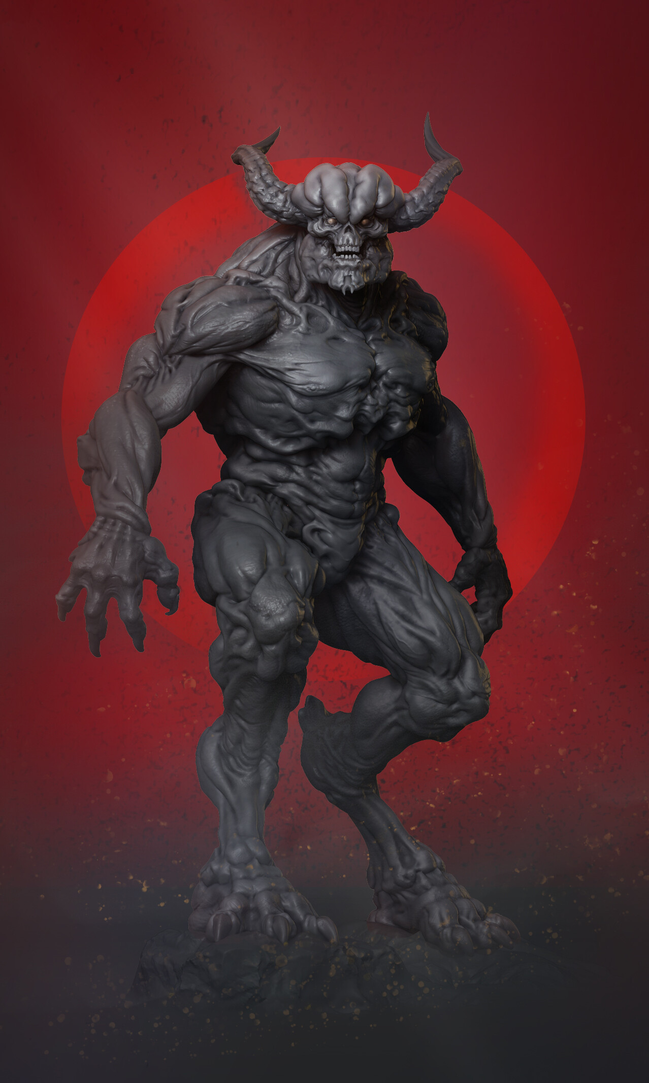 ArtStation - Hell knight - fan art