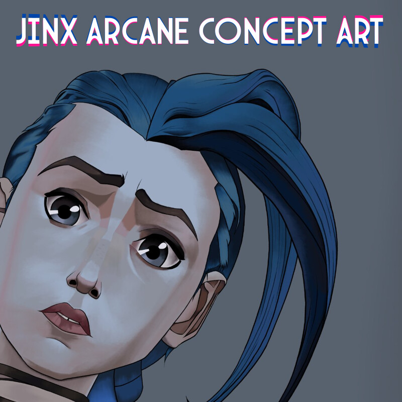 ArtStation - Jinx Arcane Concept Art