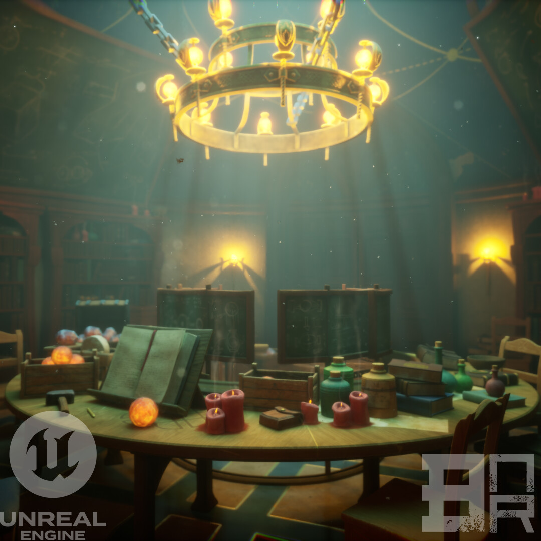 ArtStation - Wizard's Study