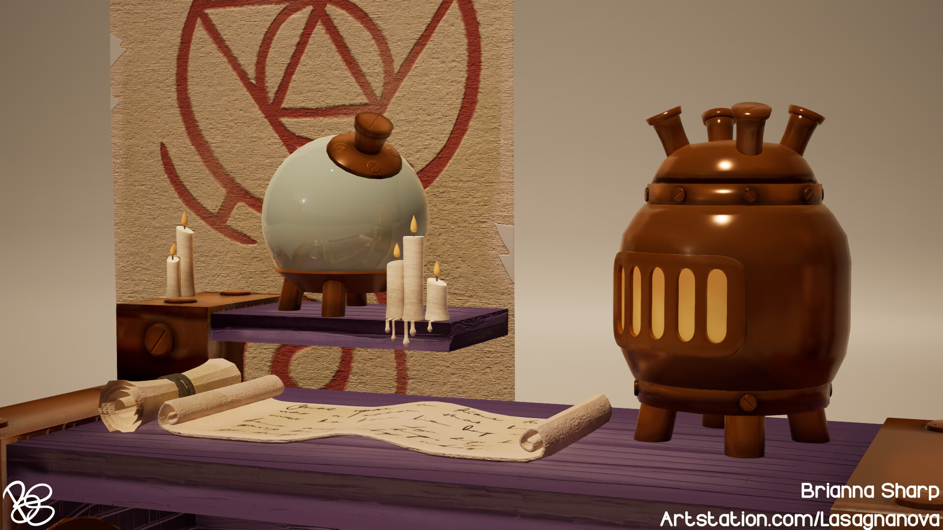 ArtStation - Alchemist Table