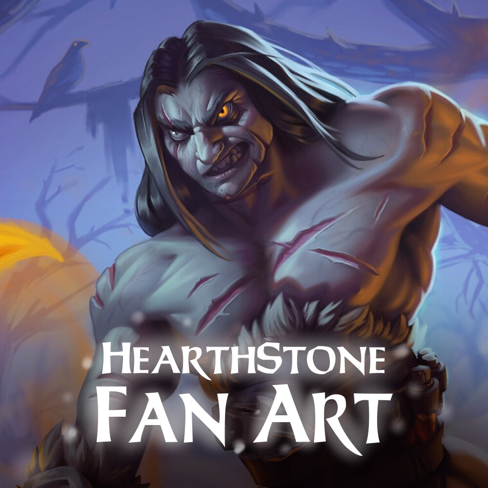 Fábio Mota - Witch Hunter - Hearthstone Fanart