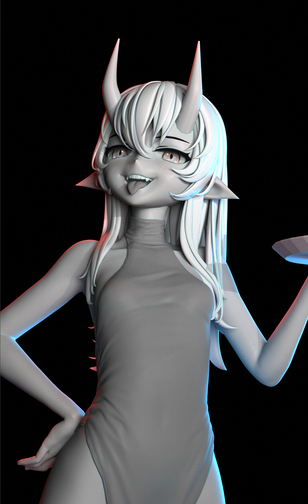 FlyCat Fly - Anime character sculpt
