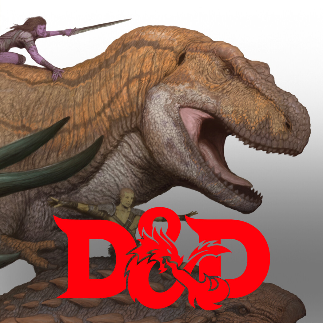 ArtStation - Dungeons & Dragons: 2024 Monster Manual-- Dinosaurs