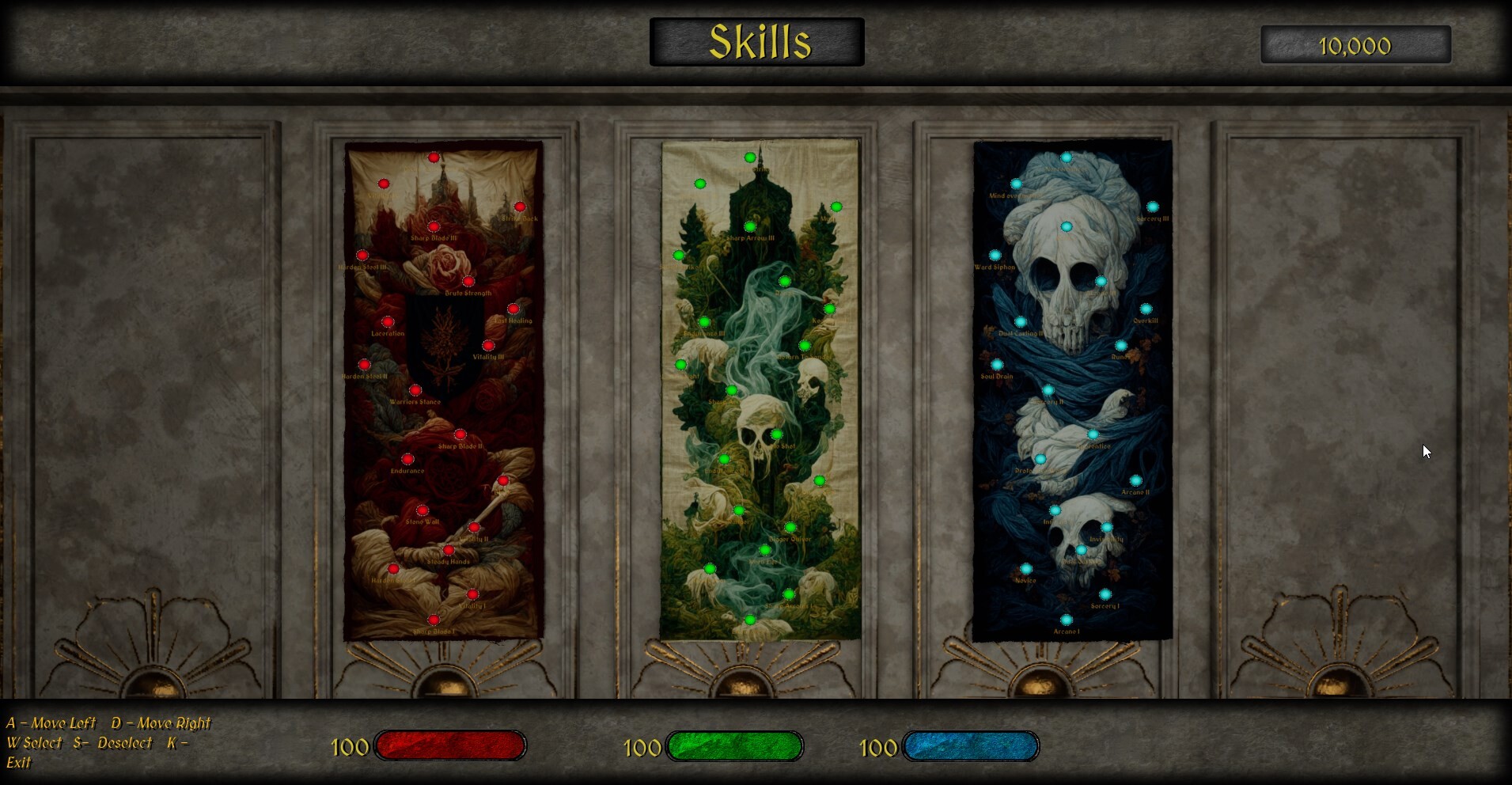 ArtStation - Skill Tree System