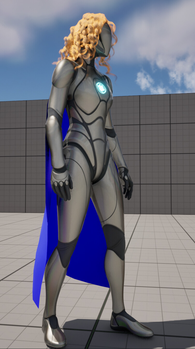 ArtStation - UE5 Hair/Cloth Sim