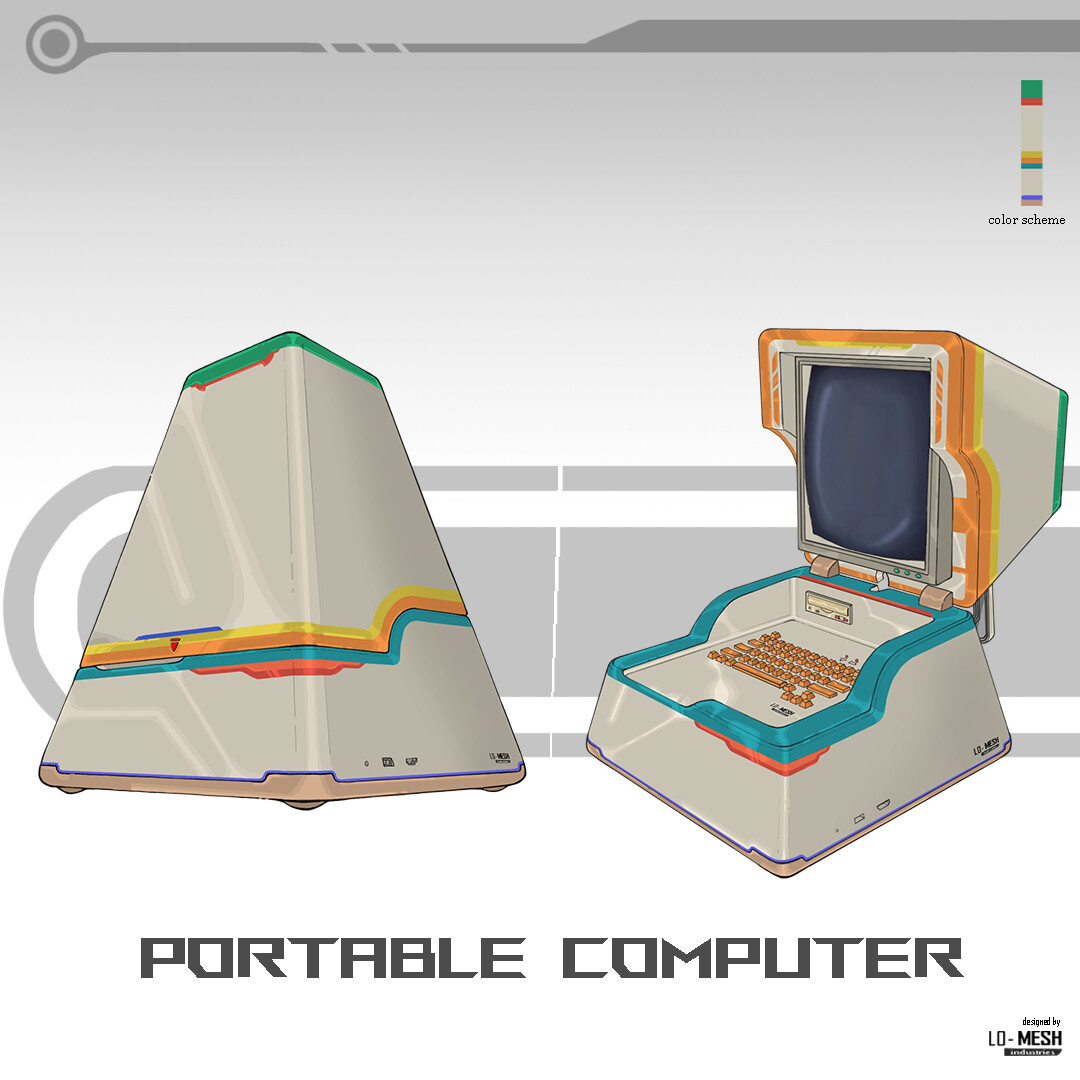 ArtStation - Portable Computer